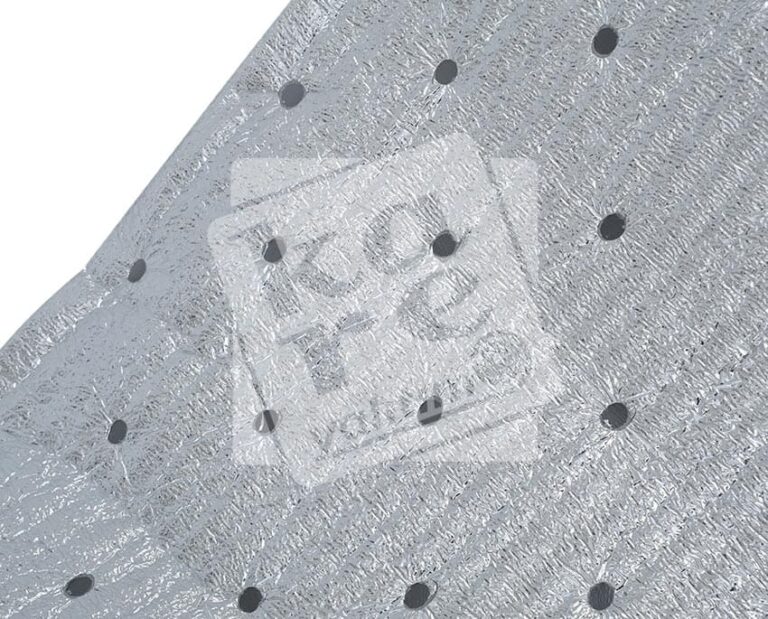 Metalized Perforated Foam Underlay | Kare Yalıtım Inc. - kareyalitim.com.tr